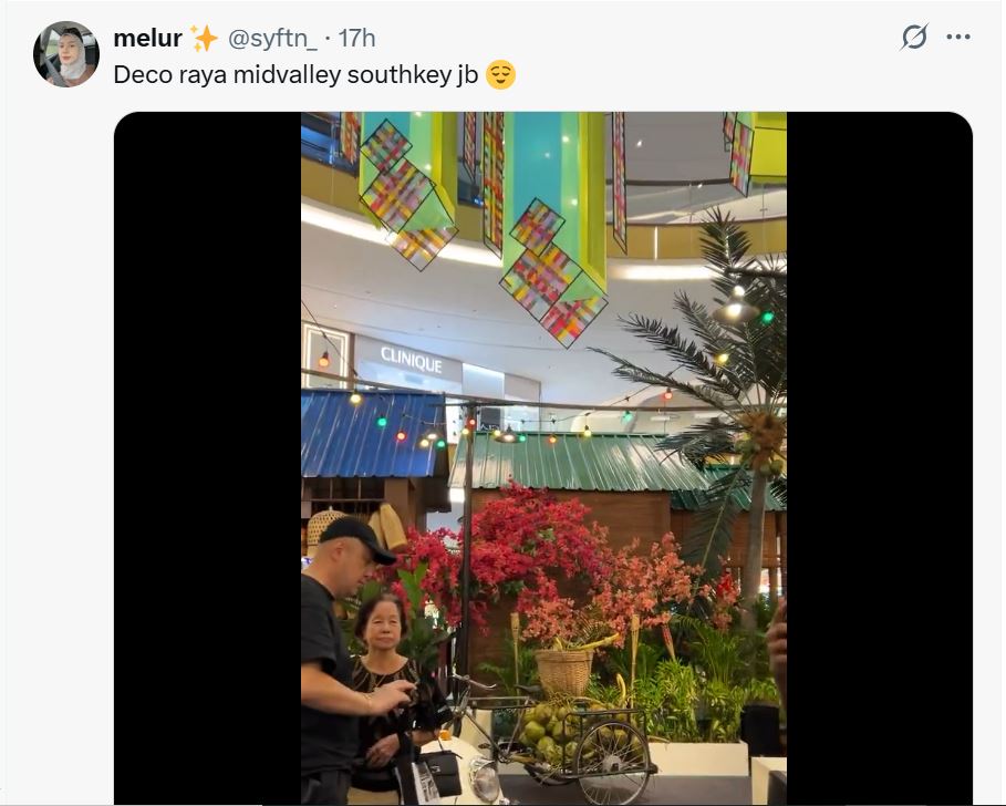 Suria KLCC Raya decoration goes viral for being bland: Netizens say ...