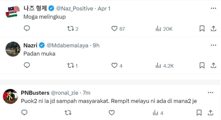 Nasty Mat Rempit accident caught on video; serves him right, say netizens