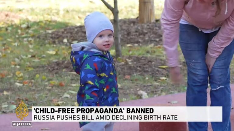 ‘Child-free propaganda’ banned: Russia pushes bill amid declining birth ...