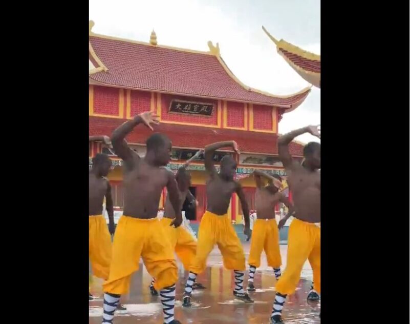 African Shaolin monks break the Internet with their fists, flying kicks