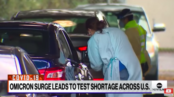 Omicron surge leads to COVID-19 test shortage across US - Focus Malaysia