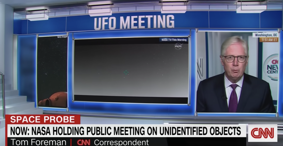 NASA reveals unidentified objects in public meeting