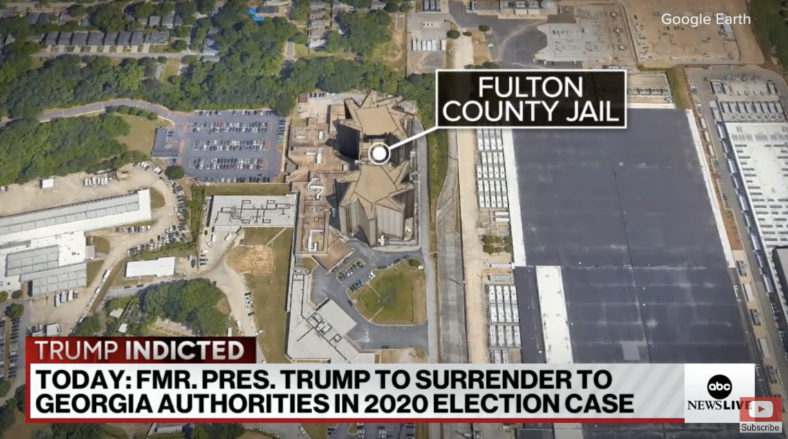 Donald Trump expected to surrender to the Fulton County Jail