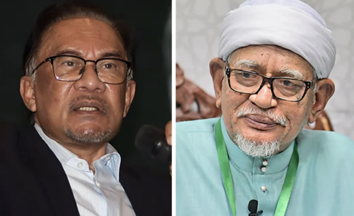 Netizens debating whether Anwar initiated IJN Move with Hadi