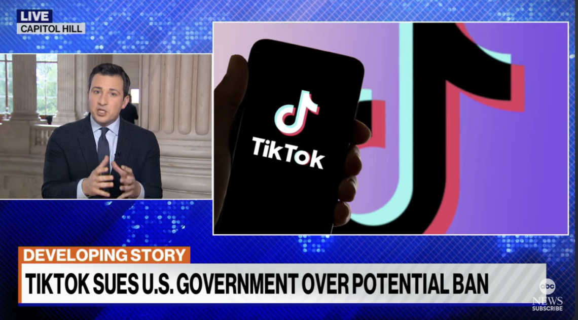 Tiktok Sues Us Government Over Potential Ban