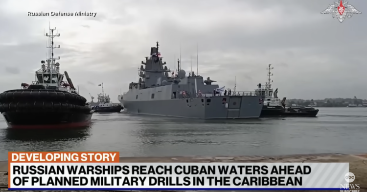 Russian warships reach Cuban waters