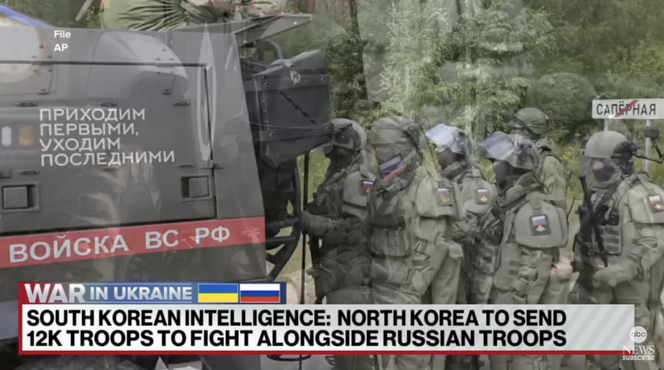North Korea sending troops to aid Russia: South Korean intelligence North Korea sending troops to aid Russia: South Korean intelligence