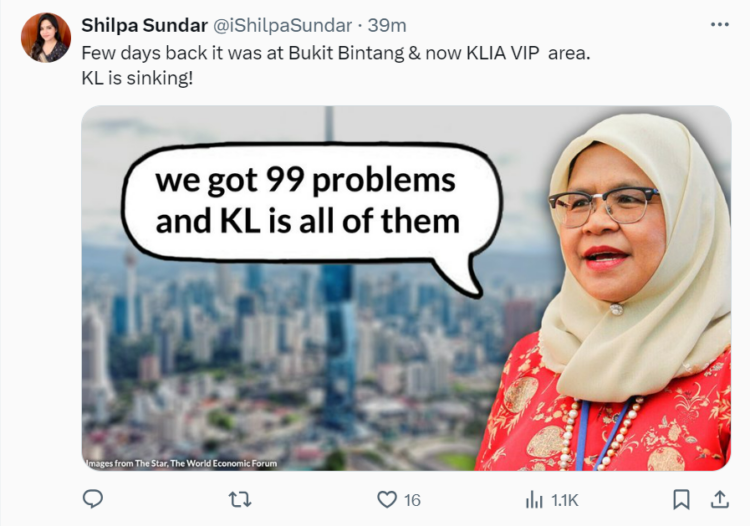 Another sinkhole opens up at Kompleks Bunga Raya terminal, KLIA