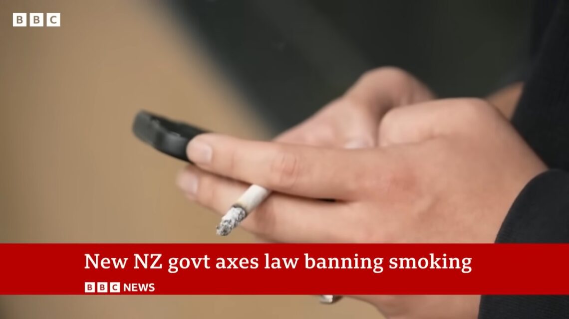 New Zealand smoking ban scrapped by government in shock reversal