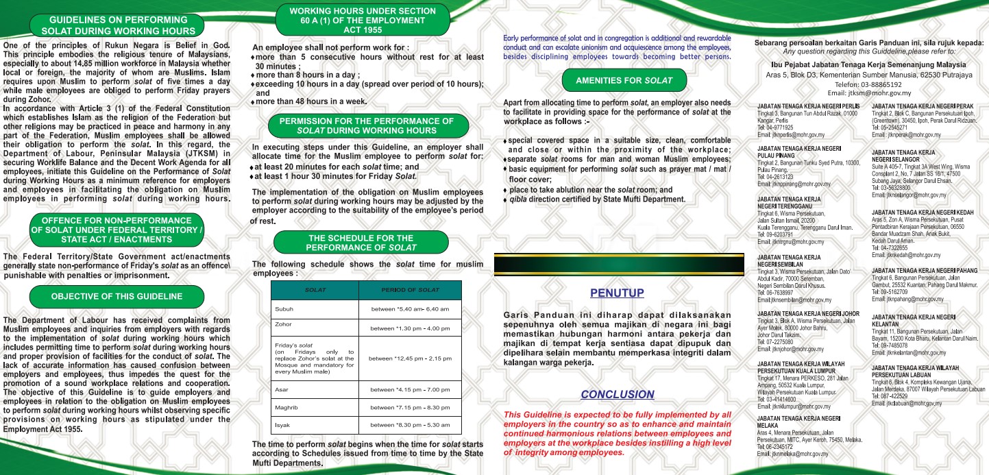 Muslim workers lament some M’sian employers don’t fulfil prayers ...