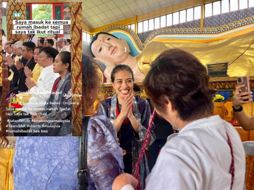 Ultra-conservatives lambast DAP MP Syerleena for sitting in a prayer ...