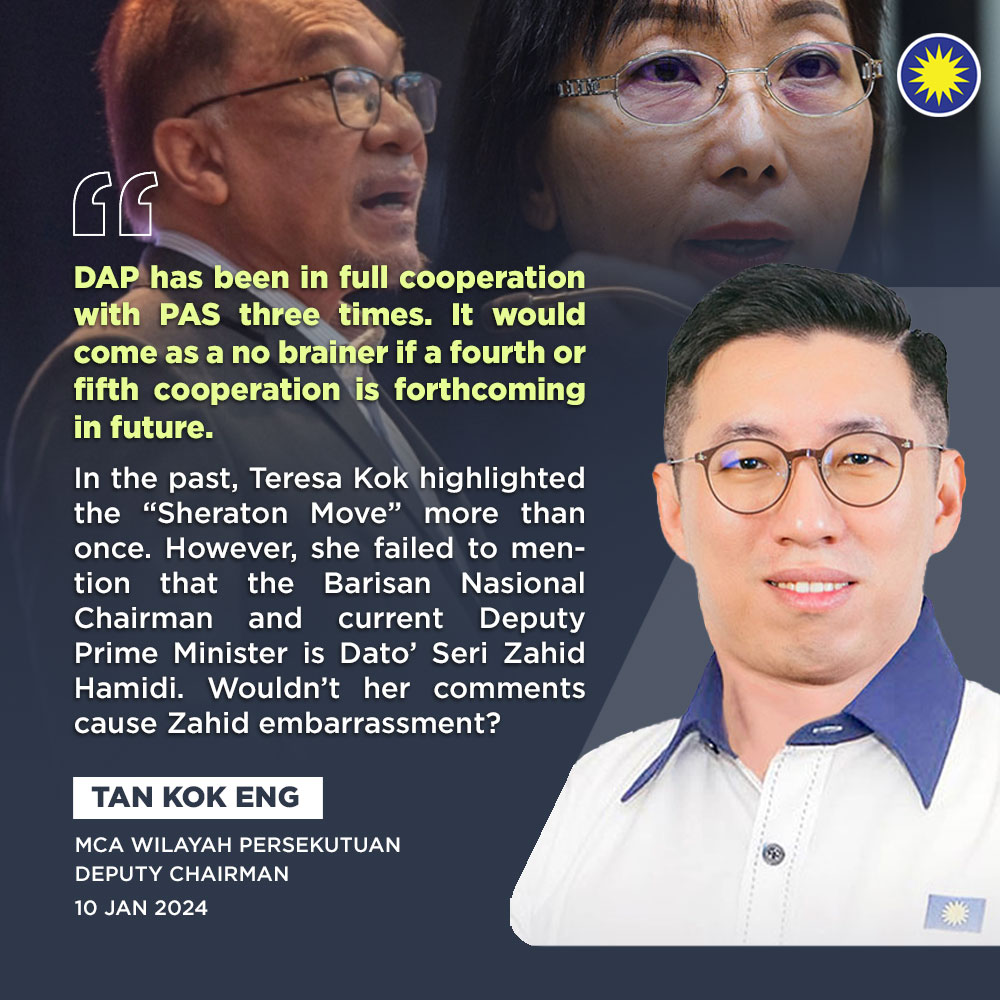 MCA wants PMX to confront DAP for constantly “rocketing” the unity gov’t