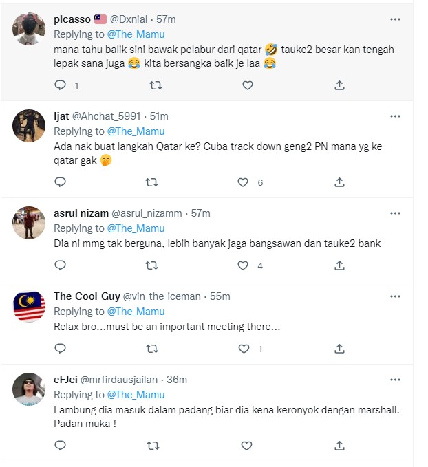 Netizens wonder if Tengku Zafrul is in Qatar for World Cup 2022 ...