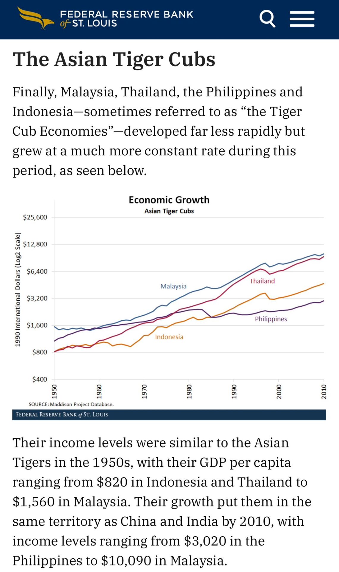 “Malaysia never gained Asian tiger status; at best also just a tiger ...