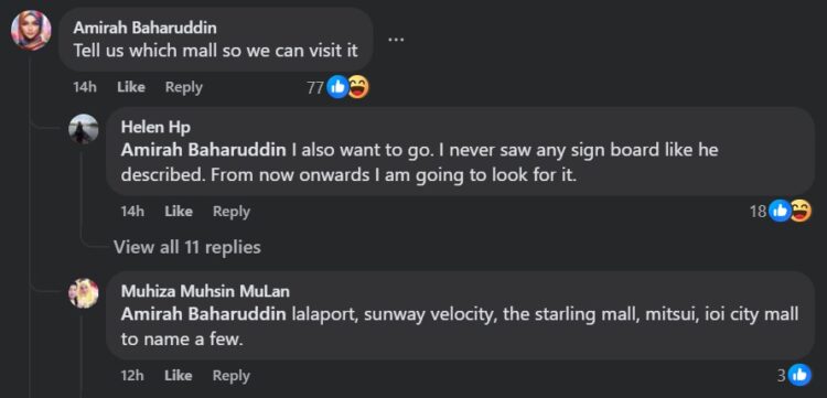 Netizens demand Tun M name KL mall which spews “Chinese signboards with ...