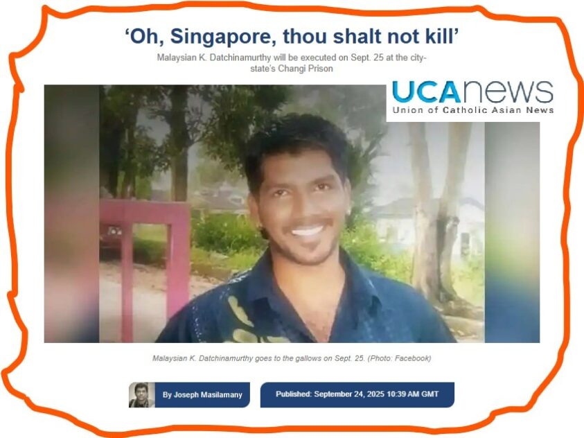 Ramasamy confronts Singapore’s progress and its infatuation with mandatory death sentence