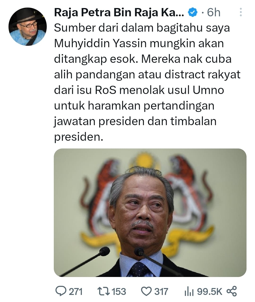 Perikatan symphatisers to stage protest at MACC’s HQ over potential ...