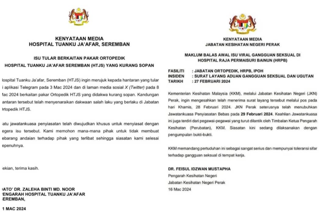 Oh no, orthopaedic specialists again at centre of sexual harassment ...