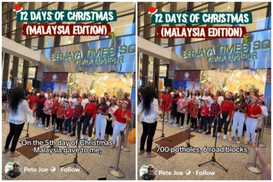 Irreverent “12 Days of Christmas” twist at Berjaya Times Square leave ...