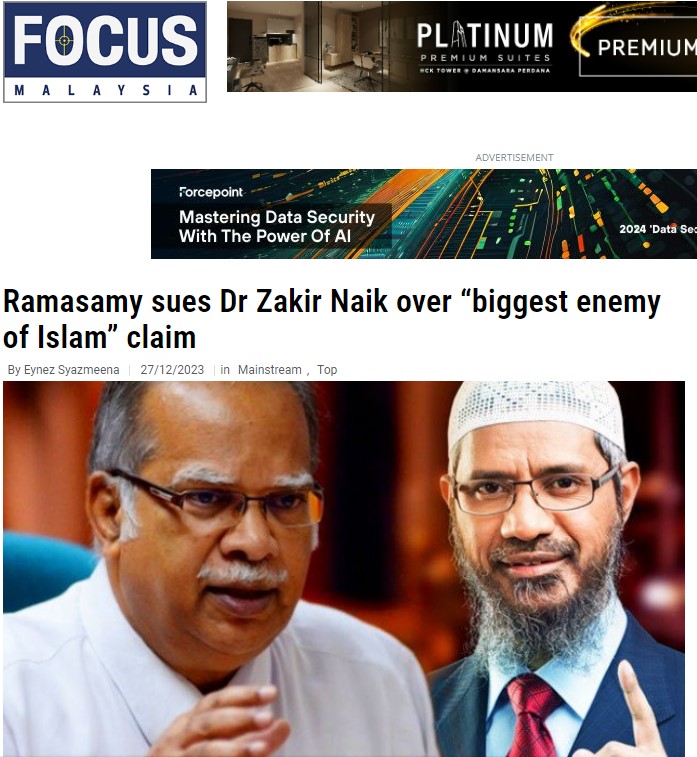 Does PMX have the moral right to shelter Zakir Naik against India’s wishes to have him extradited?