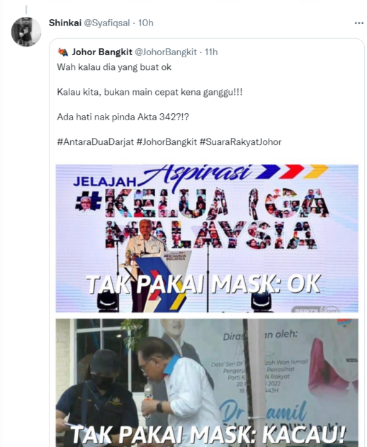 “Double standards”: Netizens pan EC officer for disrupting Anwar’s ...
