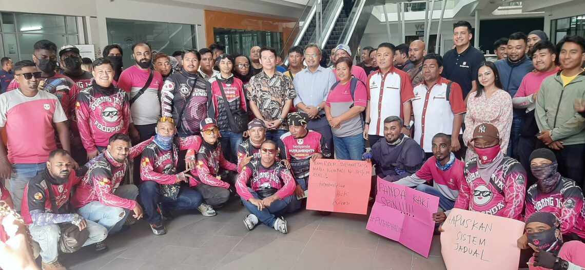 Foodpanda promises a review after riders protest as” injustice” its ...