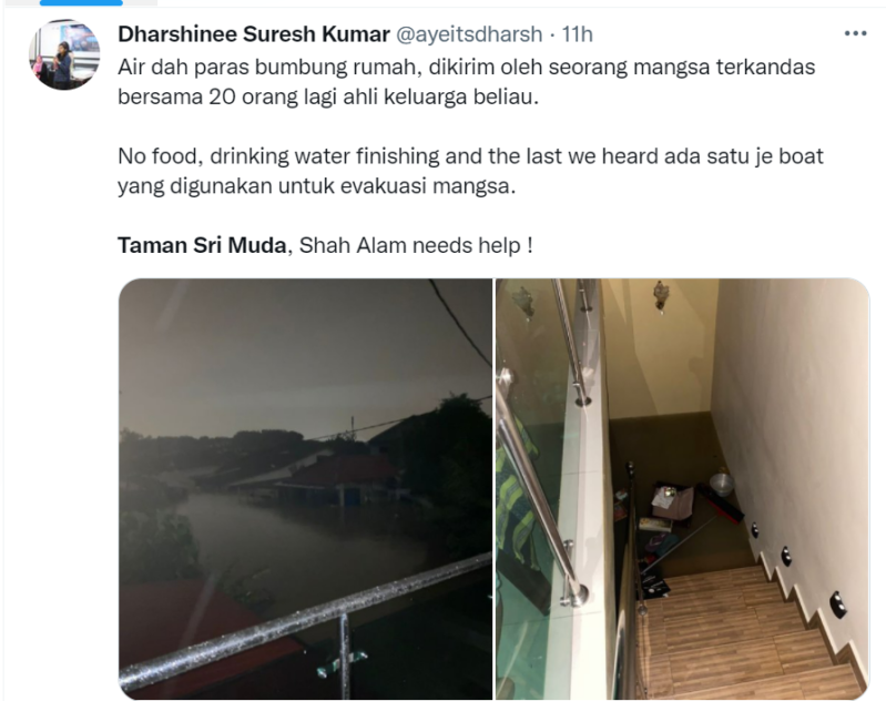Floods: No one had helped us from the start, a Taman Seri Muda resident ...